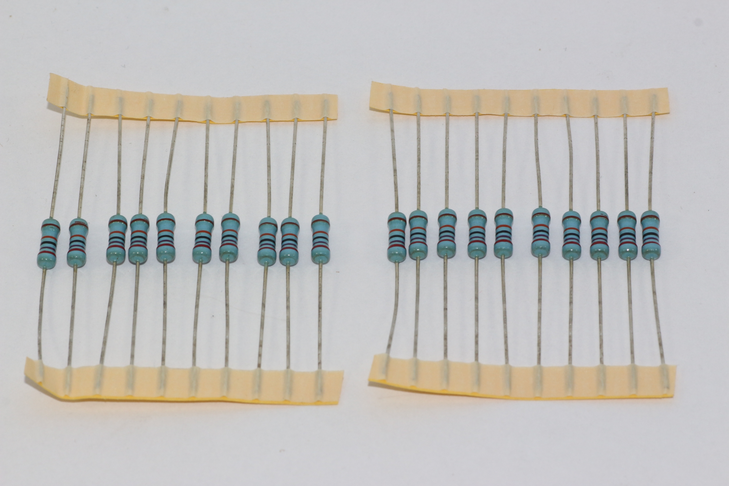 20 x 270K 1W Metal Film Resistor, 500V, 1% Tolerance, High Stability ...
