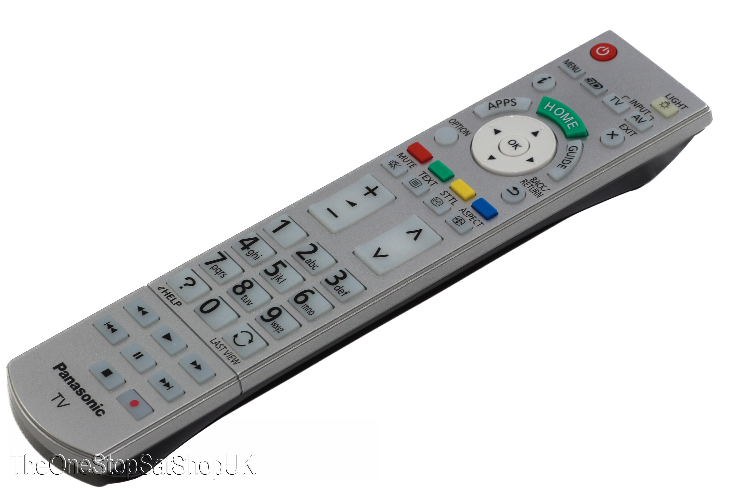 Panasonic Genuine Remote Control N2QAYB000842 Fits Many 3D Smart Models ...