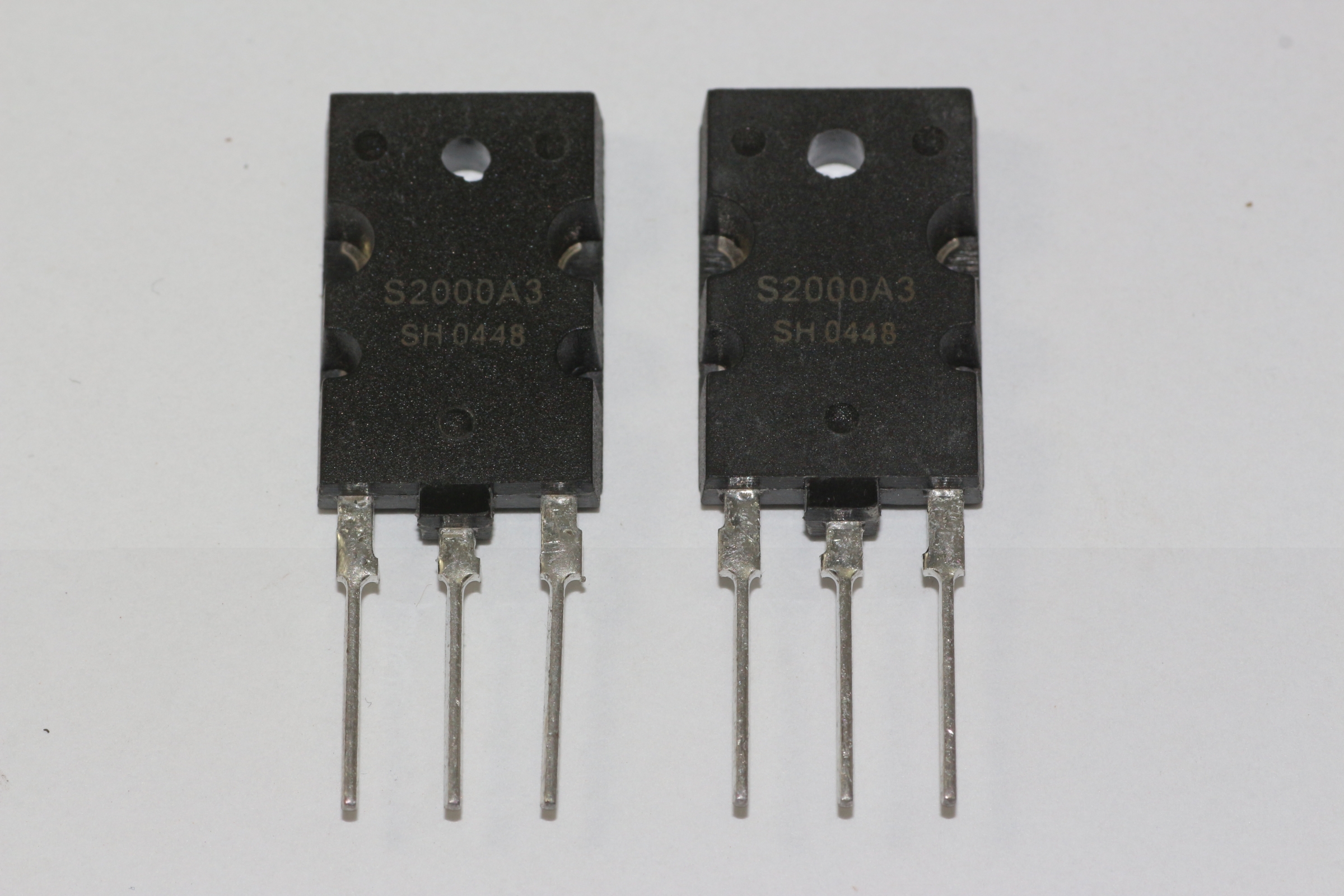 2 x S2000A3 NPN Power Transistor, 1500V 8A Horizontal Output Device ...